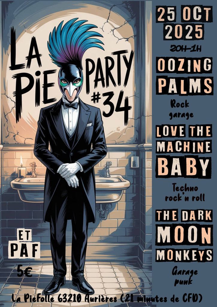 Love the Machine Baby +The Dark Moon Monkeys + Oozing Palms